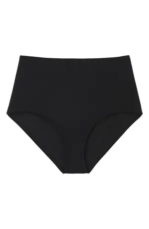 TOTEME High-waisted Bikini Bottom - Black
