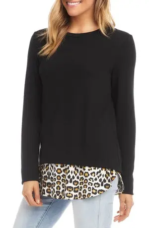 Karen Kane Layered Top