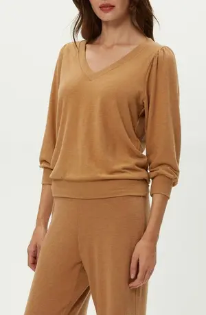Michael Stars Gabriella V-neck Top