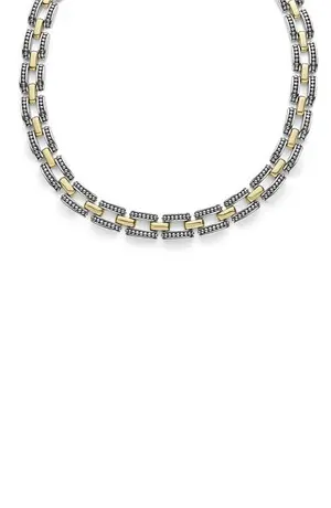 Lagos High Bar Link Collar Necklace