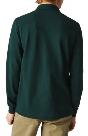 Lacoste Long Sleeve Polo Green