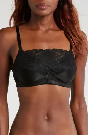 AMOENA Isabel Wireless Camisole Bra Black