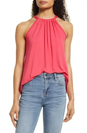 Loveappella Halter Neck Camis Tanks For Women