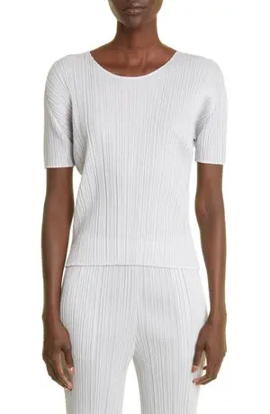 Women's Pleats Please Issey Miyake Short Sleeve