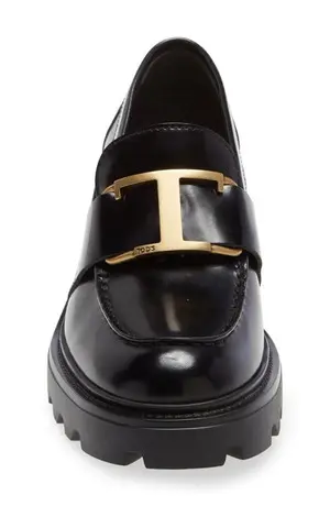 TOD'S Buckle Moc Toe Loafer