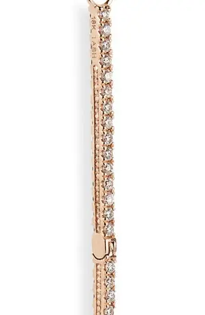 MARIA TASH Double Sided Linear Diamond Earring Charm