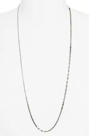 Lana Jewelry 14k Gold Strand Necklace - White Gold