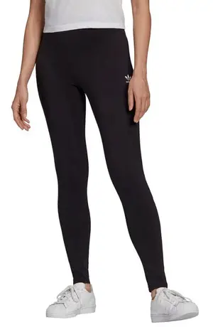 Adidas Originals By Alexander Wang Trefoil Tights Black/ White