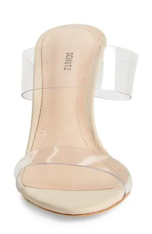Schutz Ariella Stiletto Sandal - Transparent