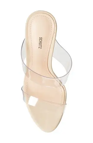 Schutz Ariella Stiletto Sandal - Transparent