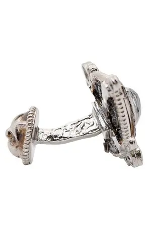 Armenta Romero Marquis Cuff Links - Hematite