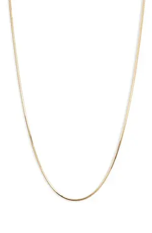 Argento Vivo Tuscany Chain Necklace - Gold