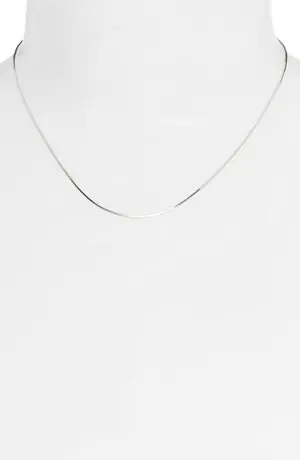Argento Vivo Tuscany Chain Necklace - Silver