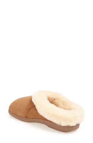 Acorn Genuine Shearling Mule Slipper