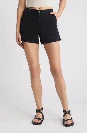 Ag Caden Tailored Trouser Shorts - Sulfur Black
