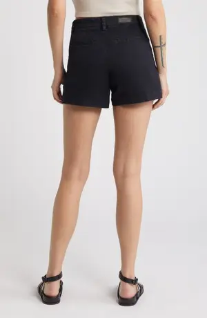 Ag Caden Tailored Trouser Shorts - Sulfur Black