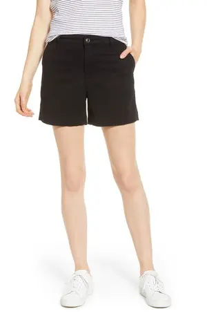 Ag Caden Tailored Trouser Shorts Super Black