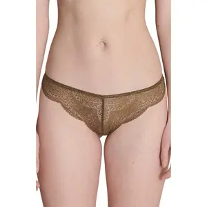Simone Perele Karma Lace Tanga Adventure Green