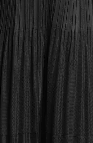 Issey Miyake Pleated Sleeveless Jumpsuit - Black