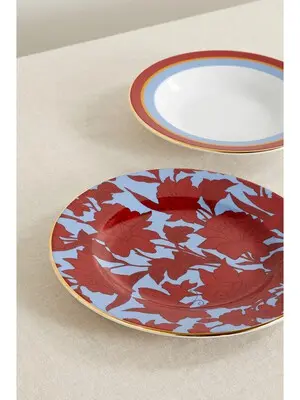 La DoubleJ Plate Set - Red