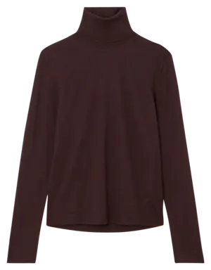 TOM FORD TOM FORD Cashmere And Silk-blend Turtleneck Sweater Brown