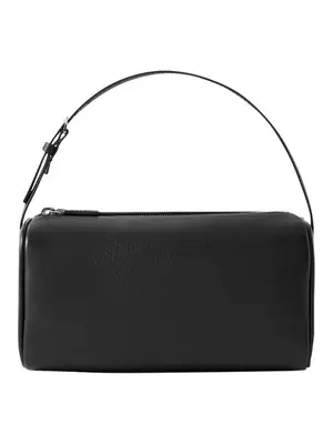 THE ROW 90s Small Leather Tote - Black