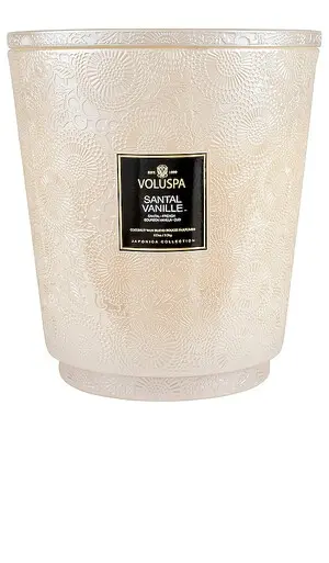 Voluspa 5 Wick Hearth Candle - Santal Vanille