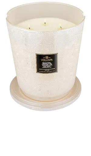 Voluspa 5 Wick Hearth Candle - Santal Vanille