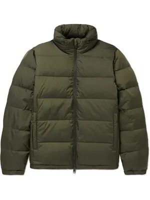 Aspesi Padded Quilted Nylon Down Jacket