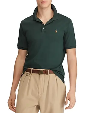 Polo Ralph Lauren Classic Fit Soft Cotton Polo Shirt College Green