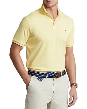 Polo Ralph Lauren Classic Fit Soft Cotton Polo Shirt Empire Yellow Heather