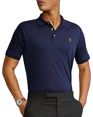 Polo Ralph Lauren Classic Fit Soft Cotton Polo Shirt French Navy