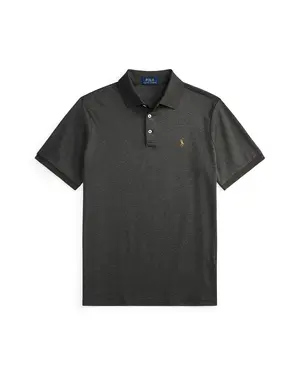 Polo Ralph Lauren Soft Cotton Polo Shirt - Grey Heather