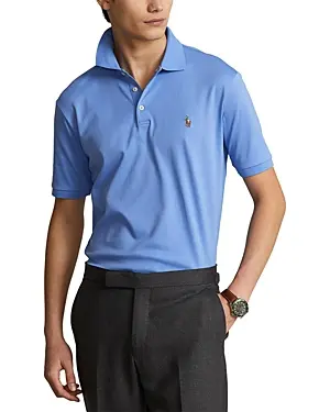 Polo Ralph Lauren Classic Fit Soft Cotton Polo Shirt Harbor Island Blue