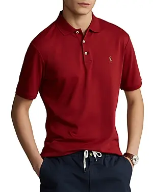 Polo Ralph Lauren Classic Fit Soft Cotton Polo Shirt Holiday Red