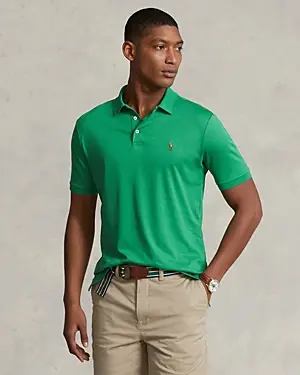 Polo Ralph Lauren Classic Fit Soft Cotton Polo Shirt Lifeboat Green