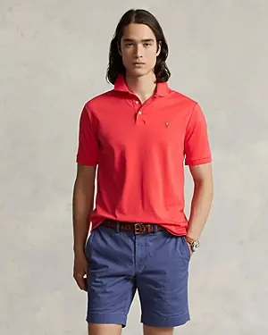 Polo Ralph Lauren Classic Fit Soft Cotton Polo Shirt Red Reef