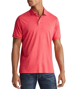Polo Ralph Lauren Classic Fit Soft Cotton Polo Shirt Rosette Heather