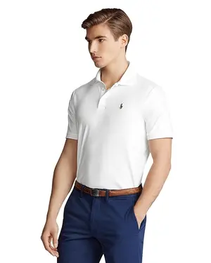 Polo Ralph Lauren Classic Fit Soft Cotton Polo Shirt White