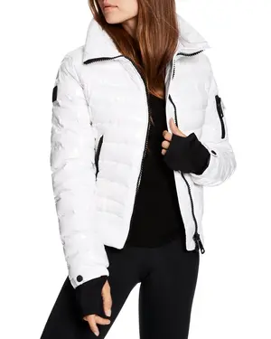 Sam. Luna Quilted Bomber Coat