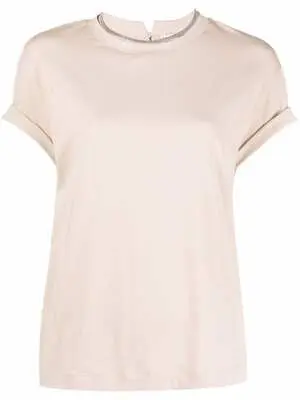 Brunello Cucinelli Fitted T-shirts For Women