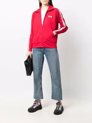 GOLDEN GOOSE Star-print Two-tone Bomber Jacket