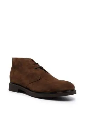 DOUCAL'S Lace-up Suede Desert Boots