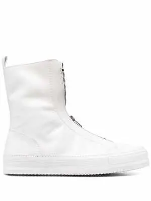 ANN DEMEULEMEESTER Dual Zip-front Ankle Boots