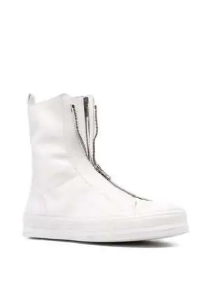 ANN DEMEULEMEESTER Dual Zip-front Ankle Boots