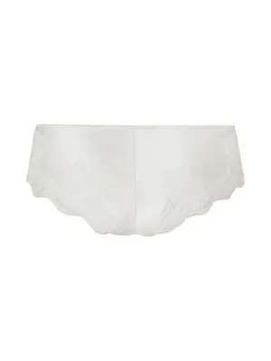 Dolce & Gabbana Lace-detail Satin Briefs