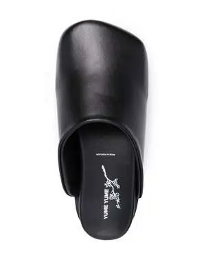 YUME YUME Chunky Slip-on Slides - Black