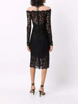 Dolce & Gabbana Lace-detailed Mini Dress