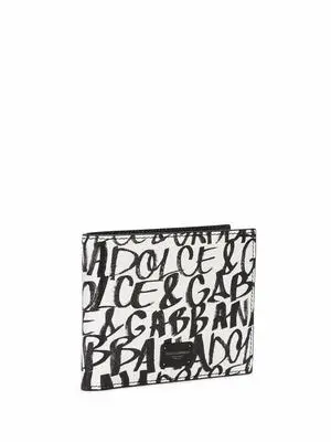 Dolce & Gabbana Logo-print Leather Wallet