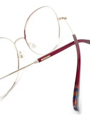 Missoni Round Frame Sunglasses